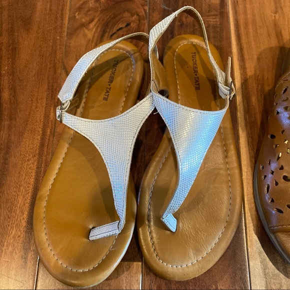 Shoes | Girls Size 4 Sandals 3 Pair | Poshmark